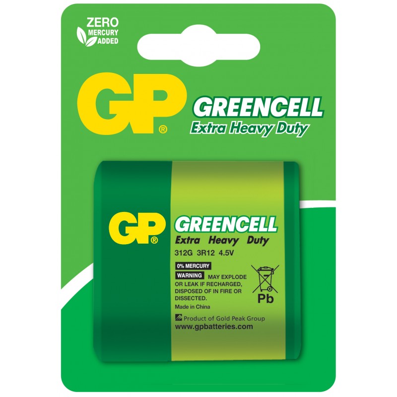 Pile alcaline GP Super 4,5V 3LR12 Lanterne Blister 1